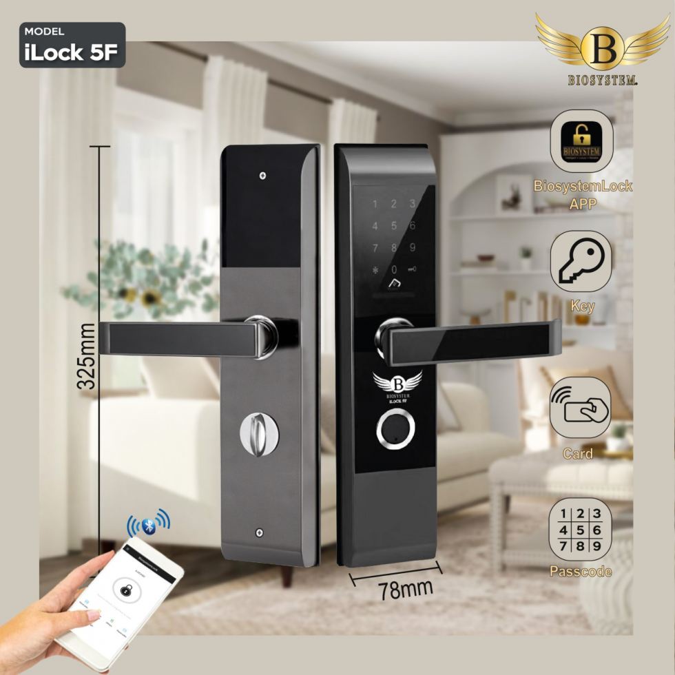 biosystem Intelligent Lock ILOCK 5F | Shopee Malaysia