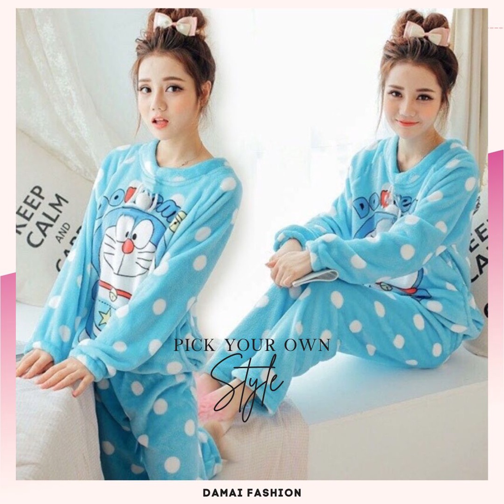 Damai - welen doraemon sleep pajamas - tanah abang convection baju ...