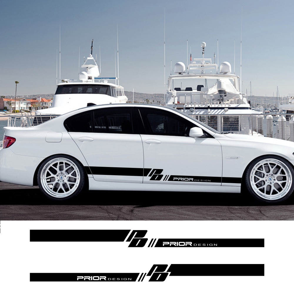 2pcs Car Sticker For Audi BMW Ford VW Toyota Renault Mercedes Vinyl ...