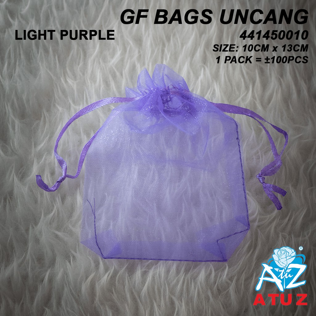 AtuZ Uncang Bag Organza 8*H12cm/14*H9cm/22*H26cm COMEL POUCH / BEG ...