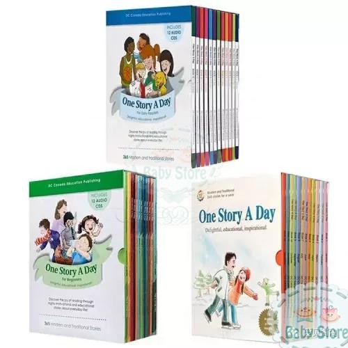 One Story A Day For Beginners Box Set (12 Books), Early Readers Box Set ...