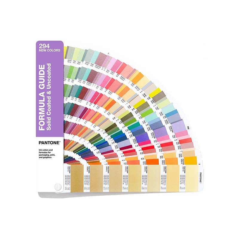 2021 New PANTONE Color Card International Standard Added 294 Color C ...