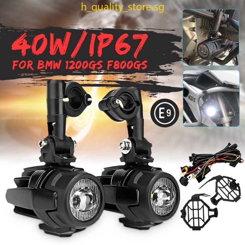 Motorcycle LED Auxiliary Fog Spot Light BMW R1200GS ADV Safety Driving Lamp | Shopee Malaysia