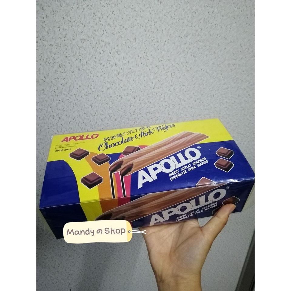 APOLLO CHOCOLATE STICK WAFER 11G X30 PCS | Shopee Malaysia