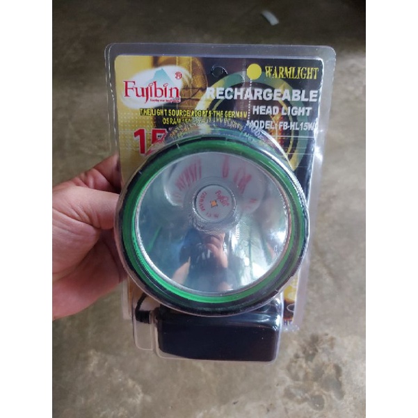 Fujibin 15W High Power Rechargeable LED Head Lamp （100% Original ...