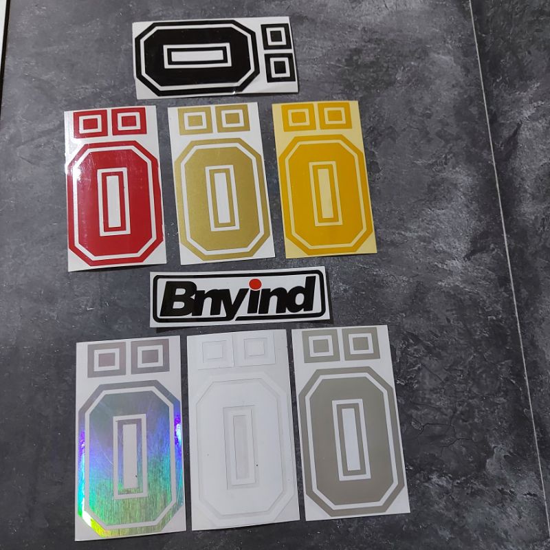 Ohlins O CUTTING LOGO STICKER | Shopee Malaysia
