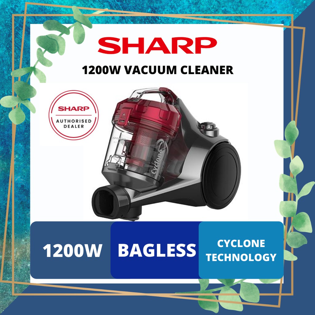 SHARP 1200W CYCLONE ACTION VACUUM CLEANER ECC1219S | Shopee Malaysia