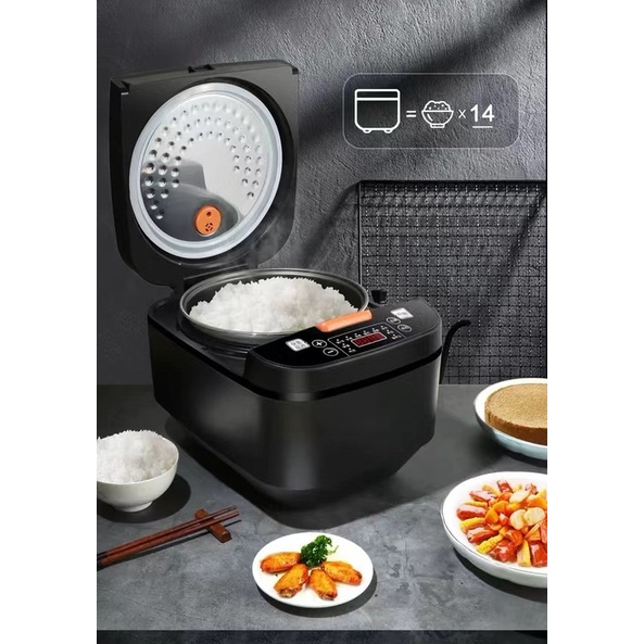 (Real Images) SILVER CREST Rice Cookers 5L - Full, Modern Design, Safe ...