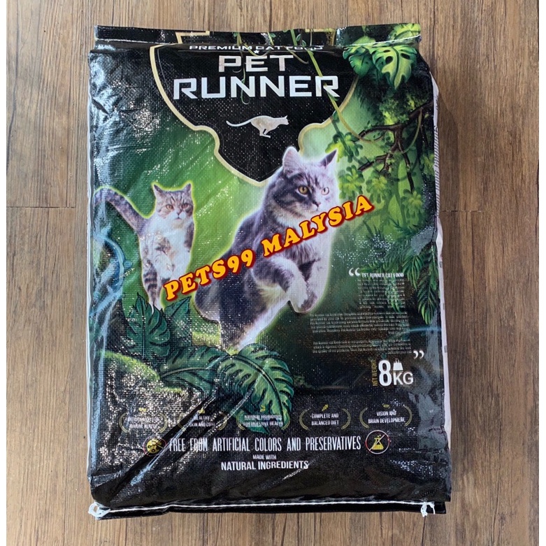 PET RUNNER CAT FOOD 8KG (CHICKEN TUNA) MAKANAN KUCING 8KG | Shopee Malaysia
