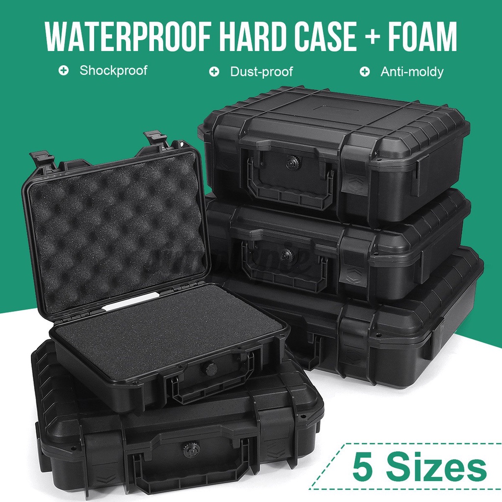 Waterproof Sizes 5 Storage Box Camera Photography Equipment Protective ...