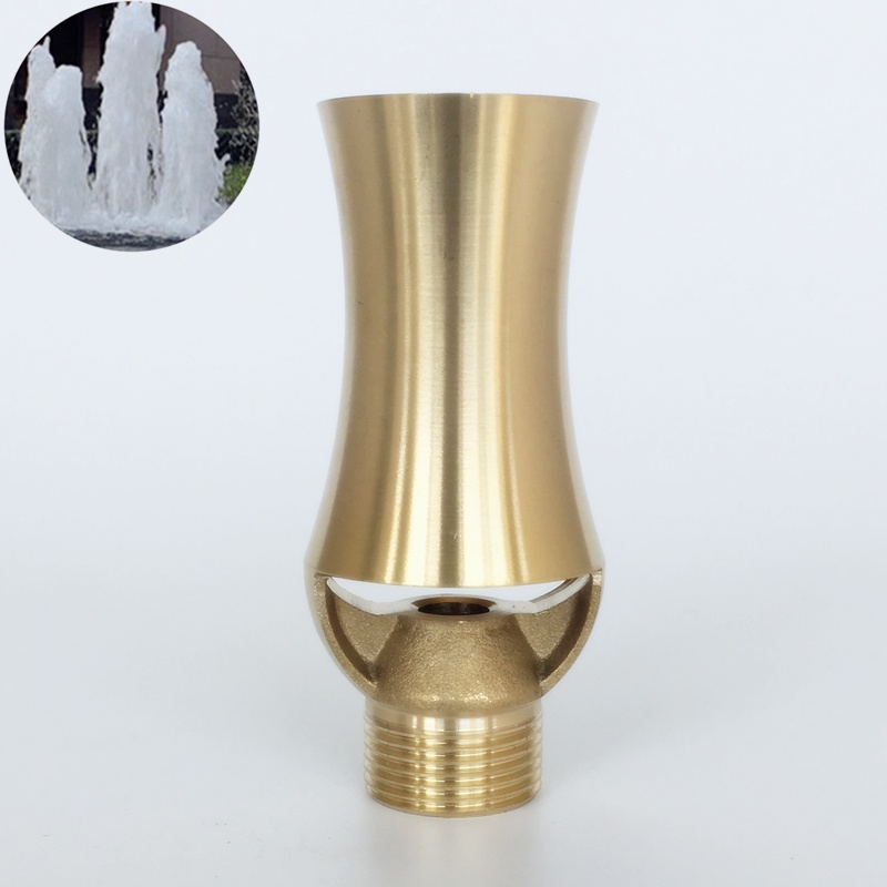 1/2" 3/4" 1" Brass Ice Tower Cascade Water Pool Fountain Nozzles ...