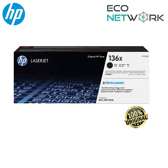 HP 136X Black Original LaserJet Toner Cartridge | Shopee Malaysia