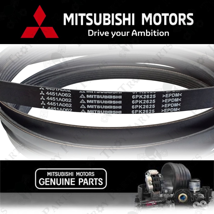 Original Mitsubishi Fan Belt 4451A062 for Mitsubishi Lancer 2.0 CY3A ...