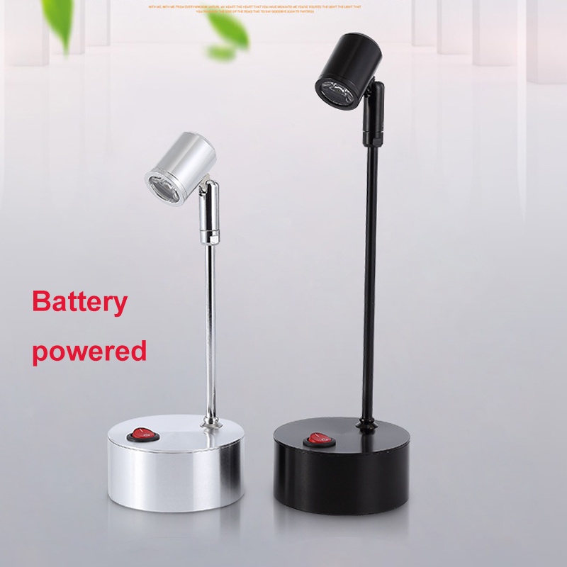 3W AAA battery led spot lamp ,wireless Jewelry store ,counter ,night ...