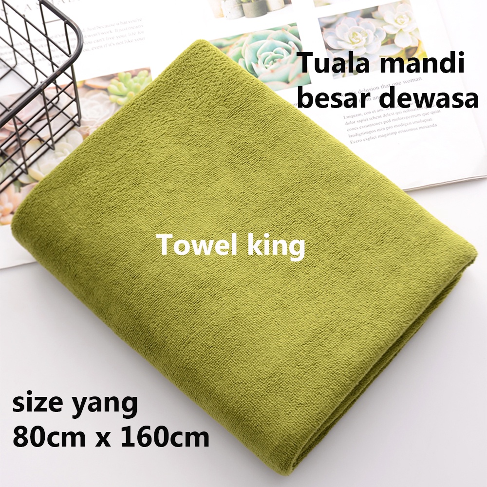 TOWEL TUALA MANDI BESAR 100% SERAP AIR EXTRA LARGE PALING SERAP ...