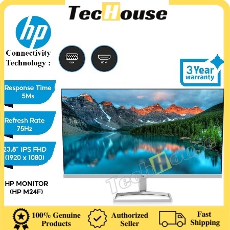 HP M24F 23.8'' FHD IPS 75Hz AMD Freesync LED Monitor 🔥100% ORIGINAL SET ...