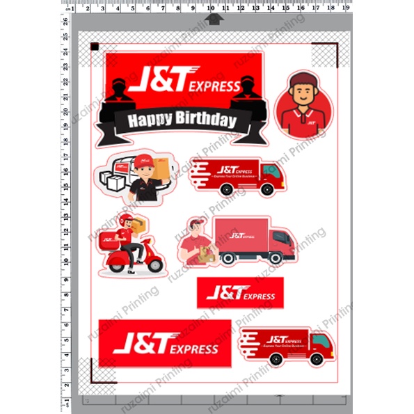 JNT Cake Topper Birthday 001 | Shopee Malaysia