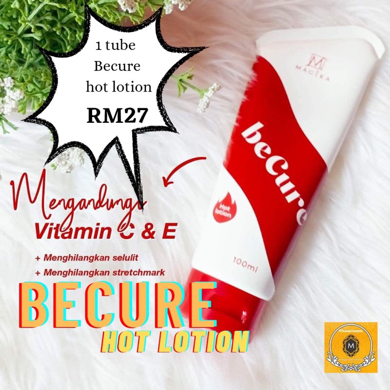 Losyen BeCure Hot & Extra Hot / Lotion Becure Magika 🔥 | Shopee Malaysia