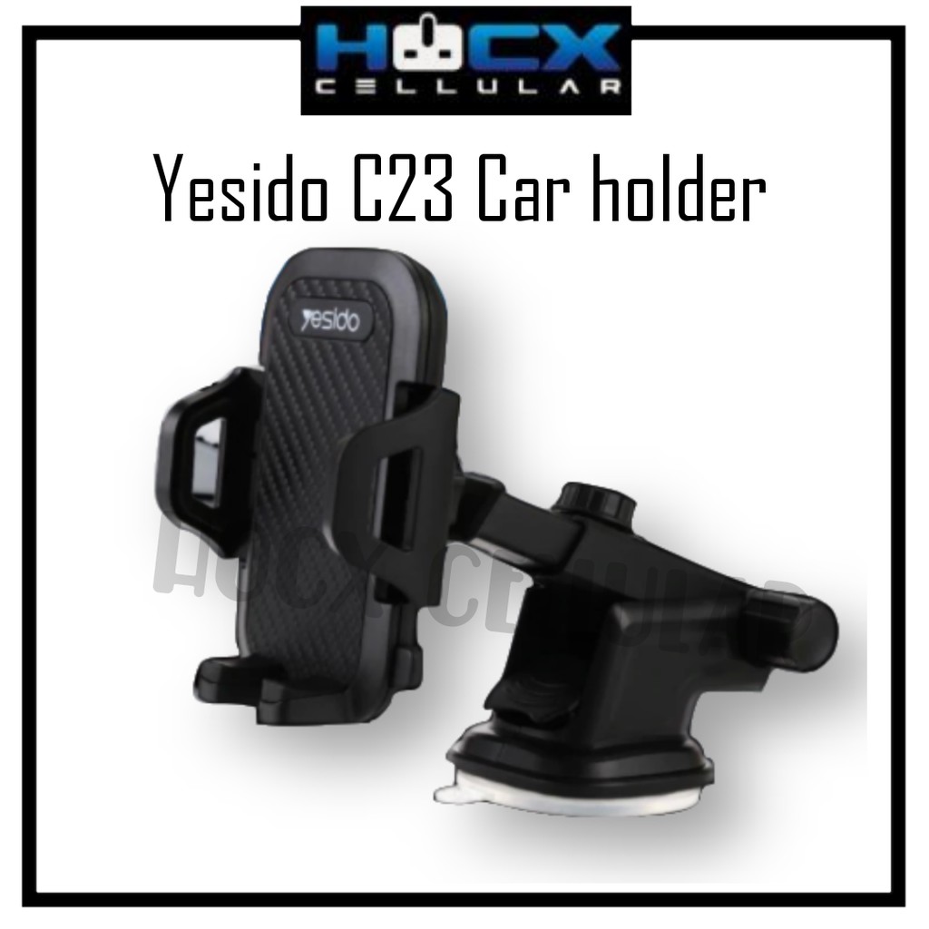 READY STOCK!! YESIDO C23 FREE STRETCH CAR HOLDER FREE ROTATION CONVENIENT SAFE DRIVING | Shopee ...