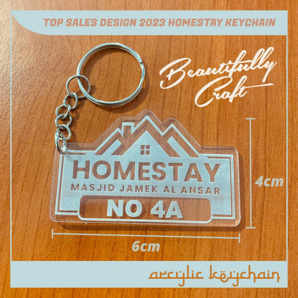 SIAP 1 HARI - Keychain Engraving Homestay / Office / Dewan / Rumah ...