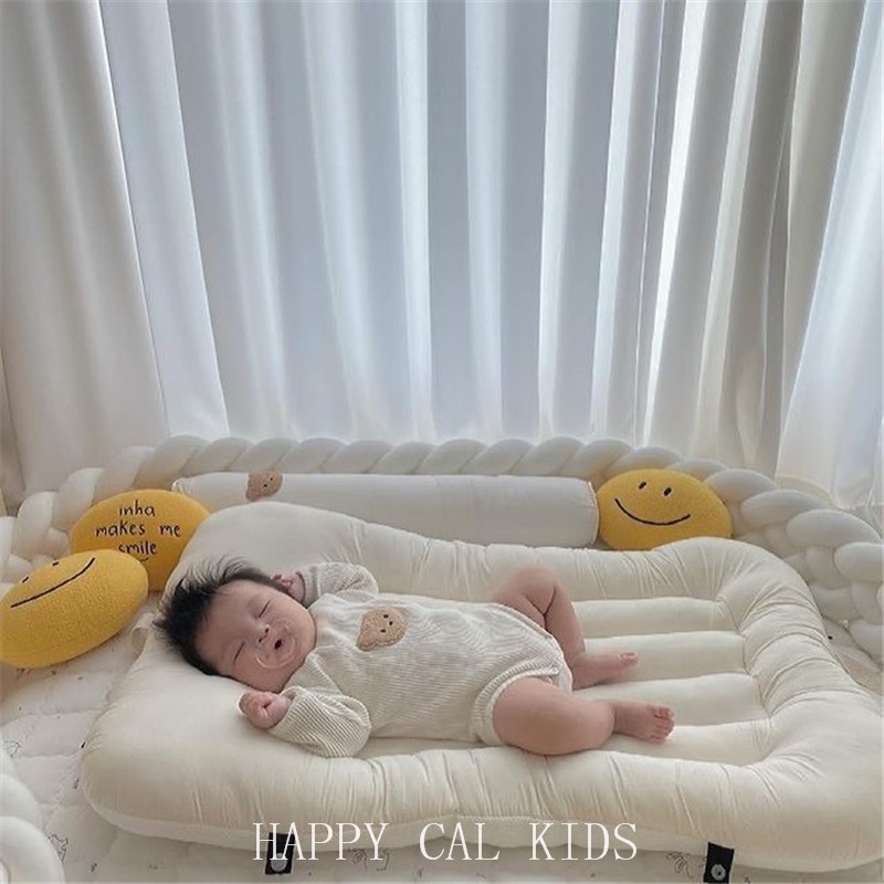 INS baby portable folding bionic womb bed bed in bed | Shopee Malaysia