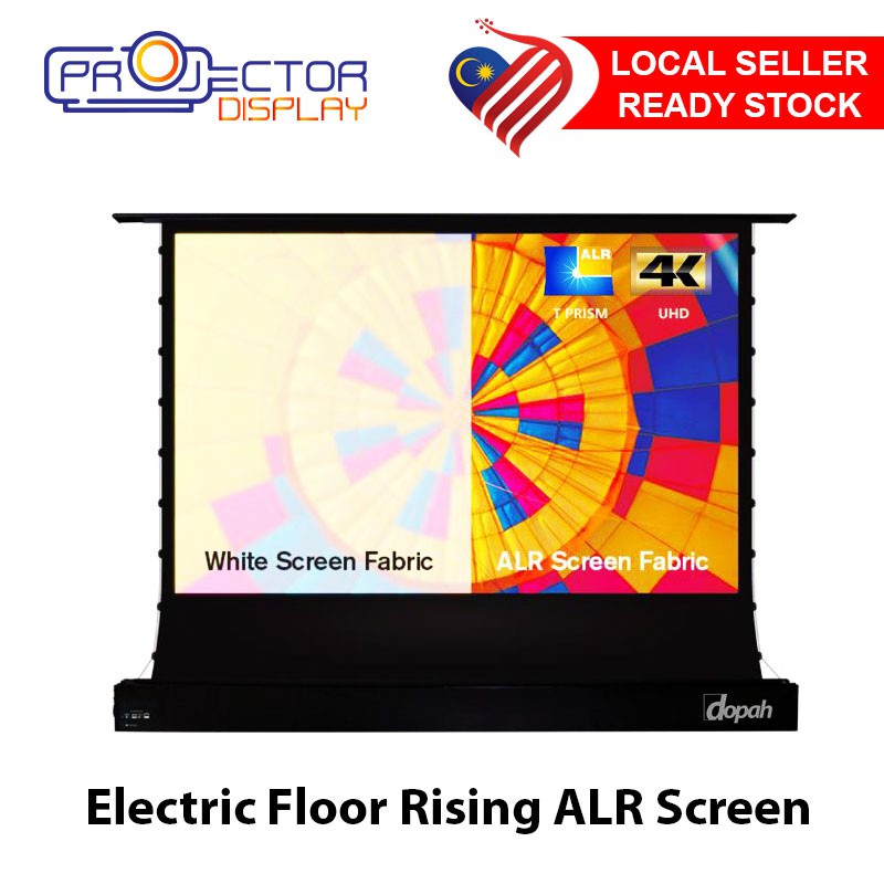 Dopah Premium Motorized, Electric Floor Rising ALR Screen Kestrel Tab ...