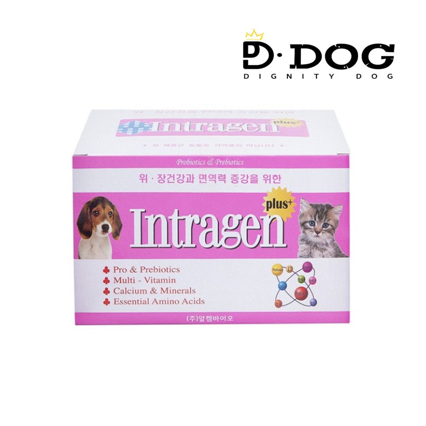 INTRAGEN 】 Plus Pet Intestine Health Powder Nutritional Supplement 100 ...