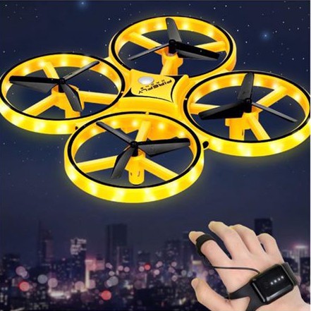 F65 Hand Control RC Drone / 2.4G Gravity Sensor / Infrared / Cool Light ...