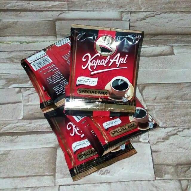1 Plan contains 10 Sachets of Kapal Api Coffee Special Mix 25gr ...