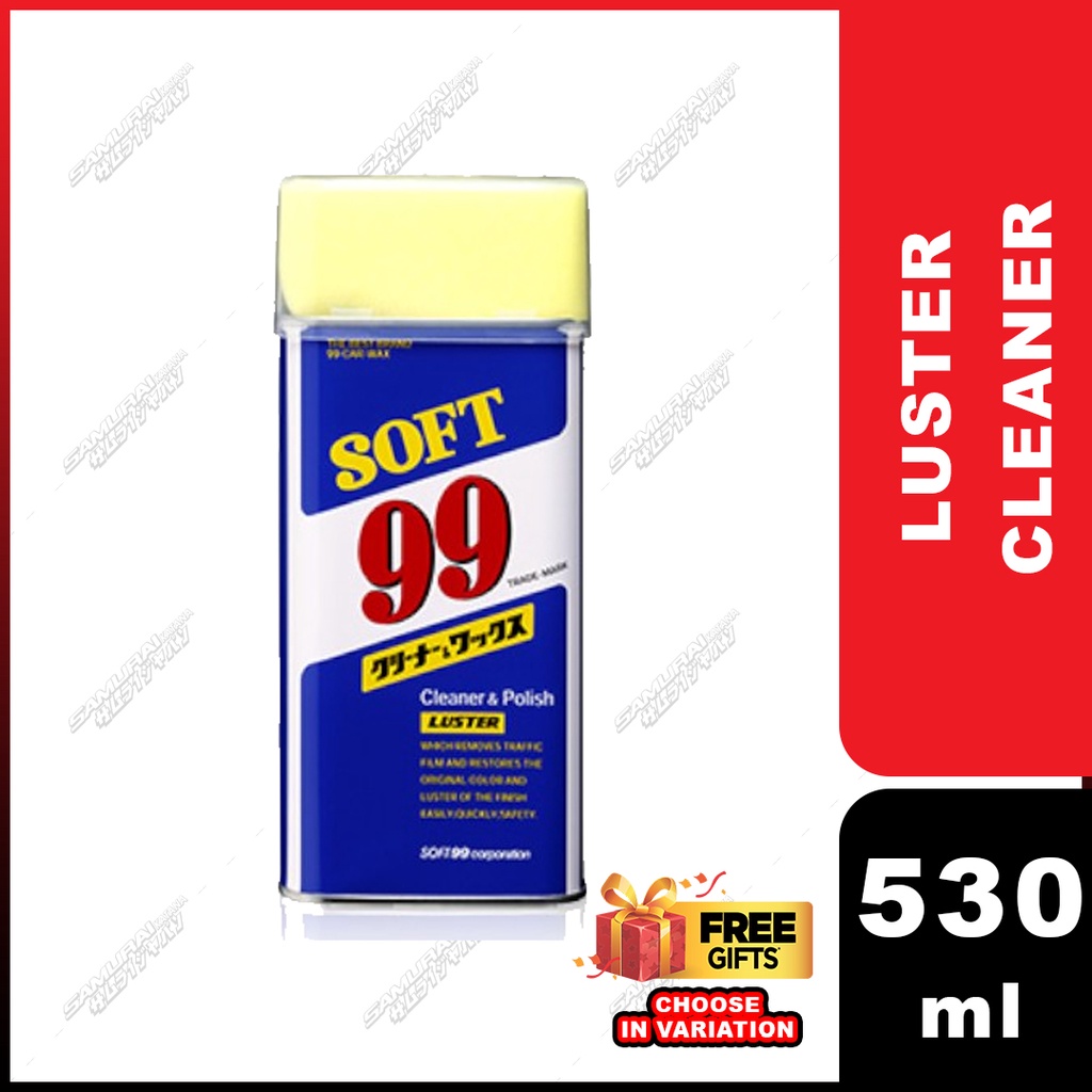 🧴 Soft 99 🧴 Soft99 Luster Cleaner - 530ml - Japan Car Care Performance ...
