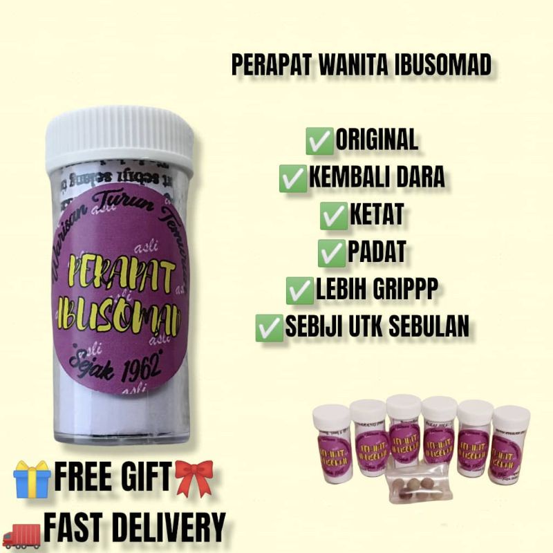 💥PERAPAT IBUSOMAD💥KETAT MISS V💖JAMU INSERT WANITA 👉+🎁🎁🎁😍 | Shopee Malaysia
