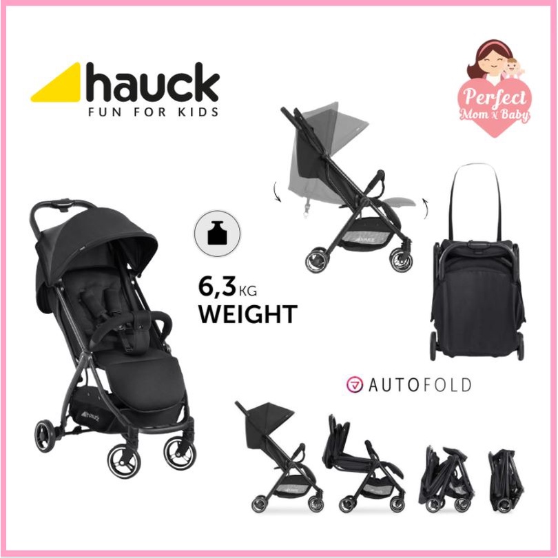 HAUCK Swift X Autofold Cabin Stroller | Perfect for City Trips ...
