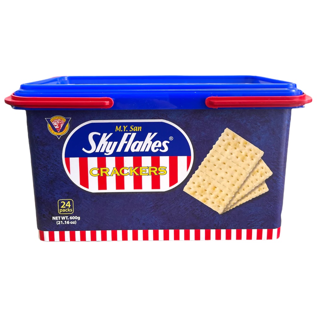 M.Y. San SkyFlakes Crackers 800g [ Original / Garlic / Savory 500g ...
