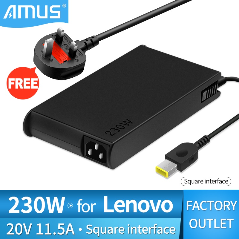 New Ultra-Thin 230W Lenovo legion 5 Charger Laptop Charger Power ...