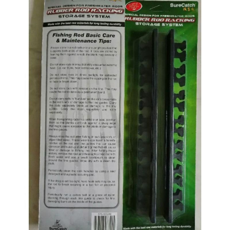 SURECATCH RUBBER ROD RACKING STORAGE SYSTEM | Shopee Malaysia