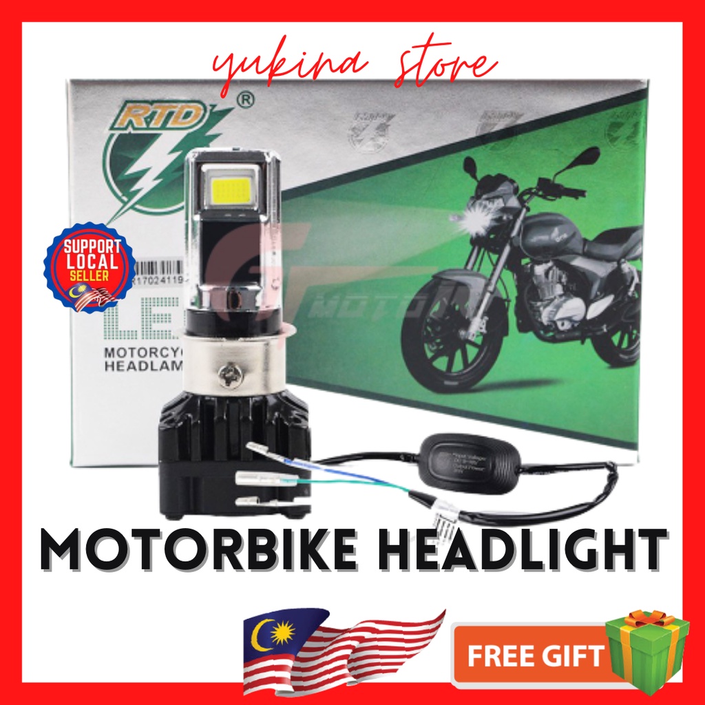 GTmotor RTD M02D H4 Headlamp AC/DC Motorcycle LED Headlight Bulb 25W ...
