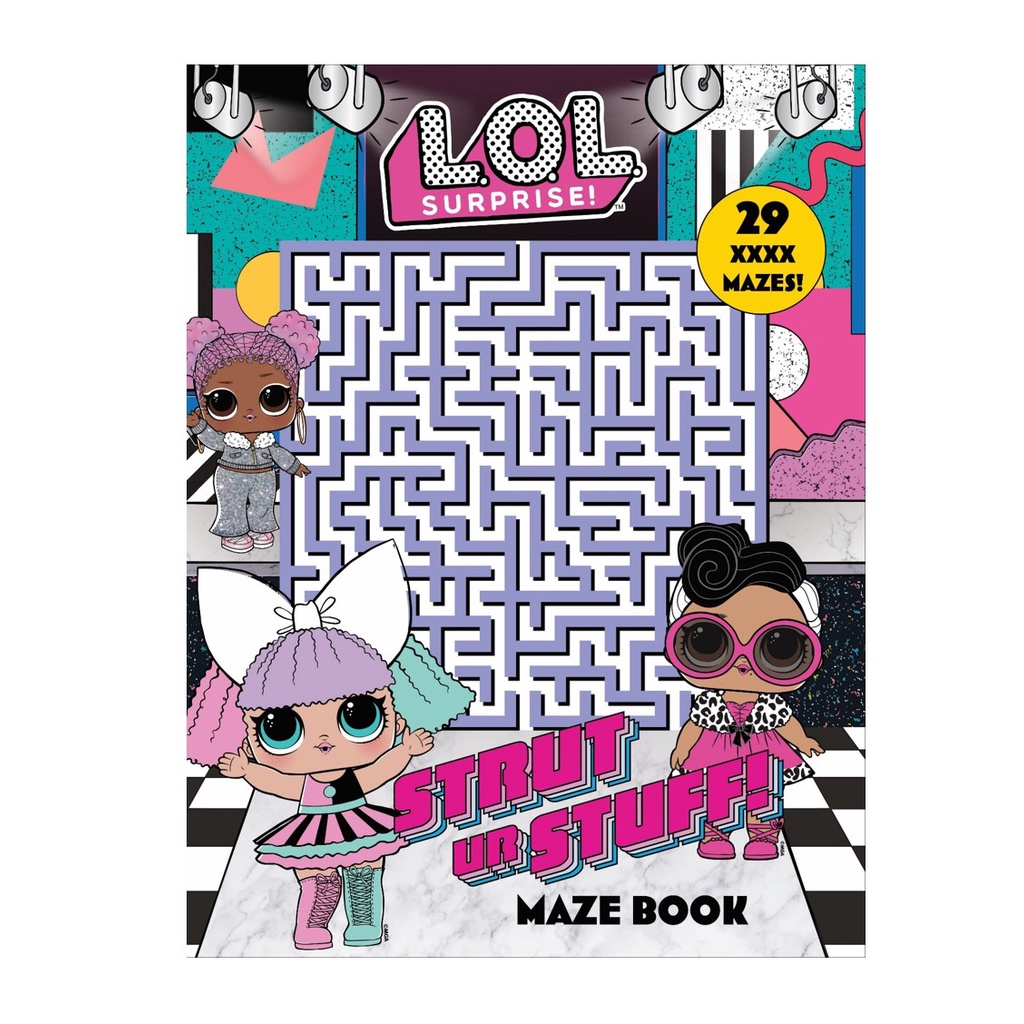 LOL Surprise Strut Ur Stuff Activity Maze Book | Shopee Malaysia