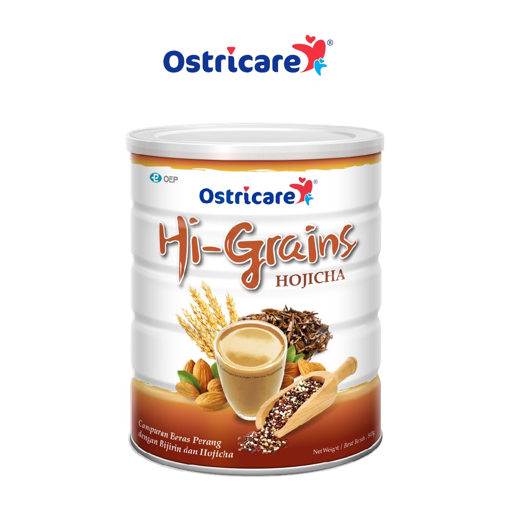 [EXP: 07/2025] Ostricare Hi-Grains Multigrain Drink With Hojicha 焙茶 ...