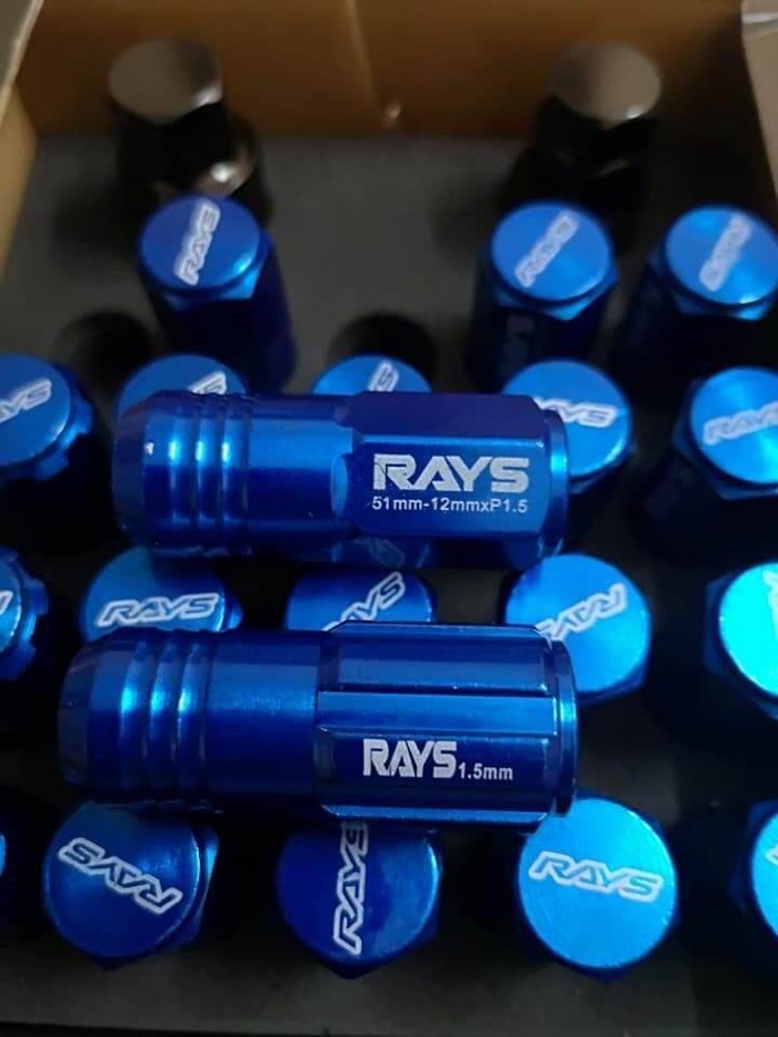 20pcs IRAYS Rim Wheel lock nut tayar nut tyre tire nut lug nut steel ...