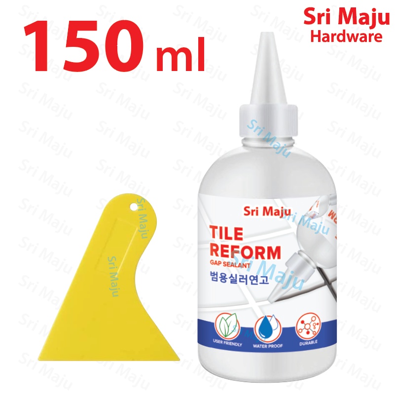 MAJU Tile Reform Waterproof White Gap Sealant Grout Filler Anti Fungus ...