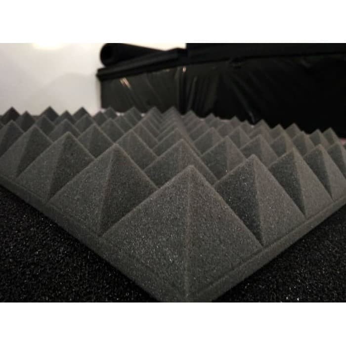 50x50x6cm Pyramid Foam Soundproofing Accoustic Foam Pyramid ...