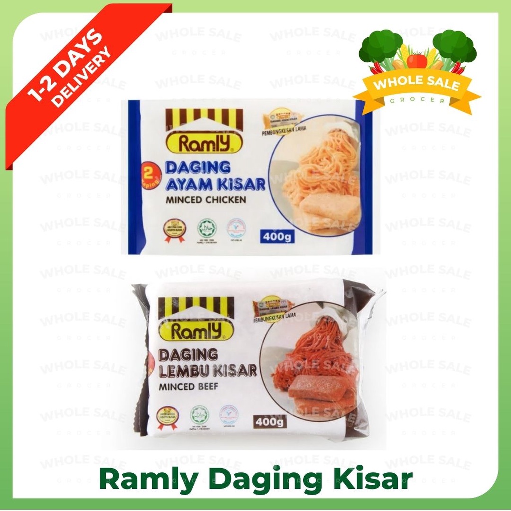 [Ramly] Daging Kisar Series | 肉碎 (400G) | Shopee Malaysia