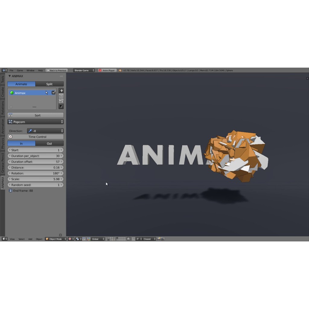 ANIMAX – Procedural animation system for Blender | Shopee Malaysia