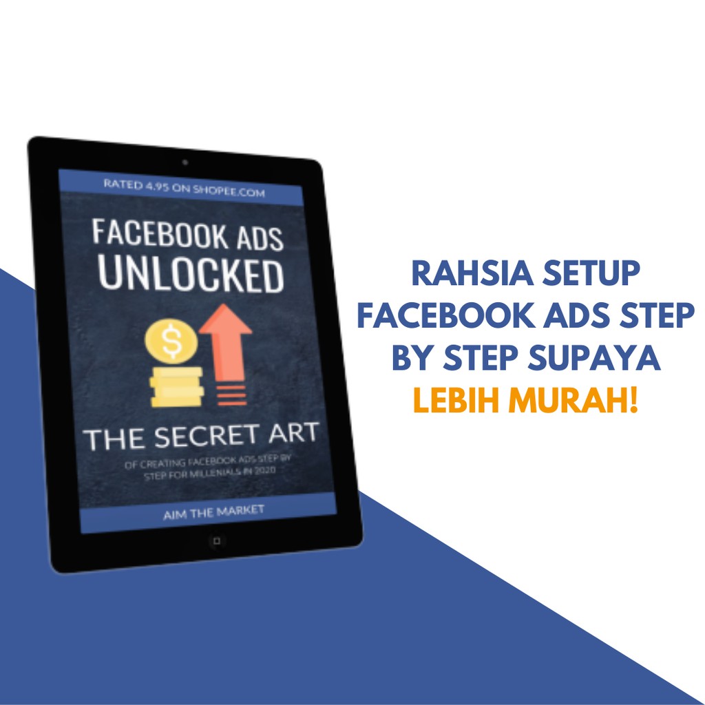 Ebook Facebook Ads Unlocked | Cara Buat FB Ads | Shopee Malaysia