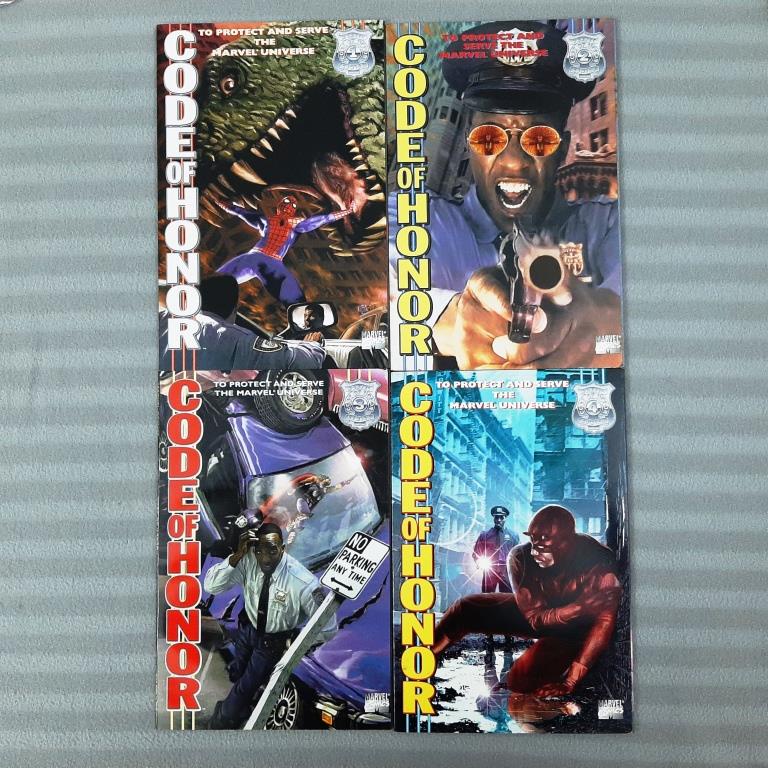 Code of Honor 4/4 (Complete Set) Marvel Comics (Spider-Man, Daredevil ...