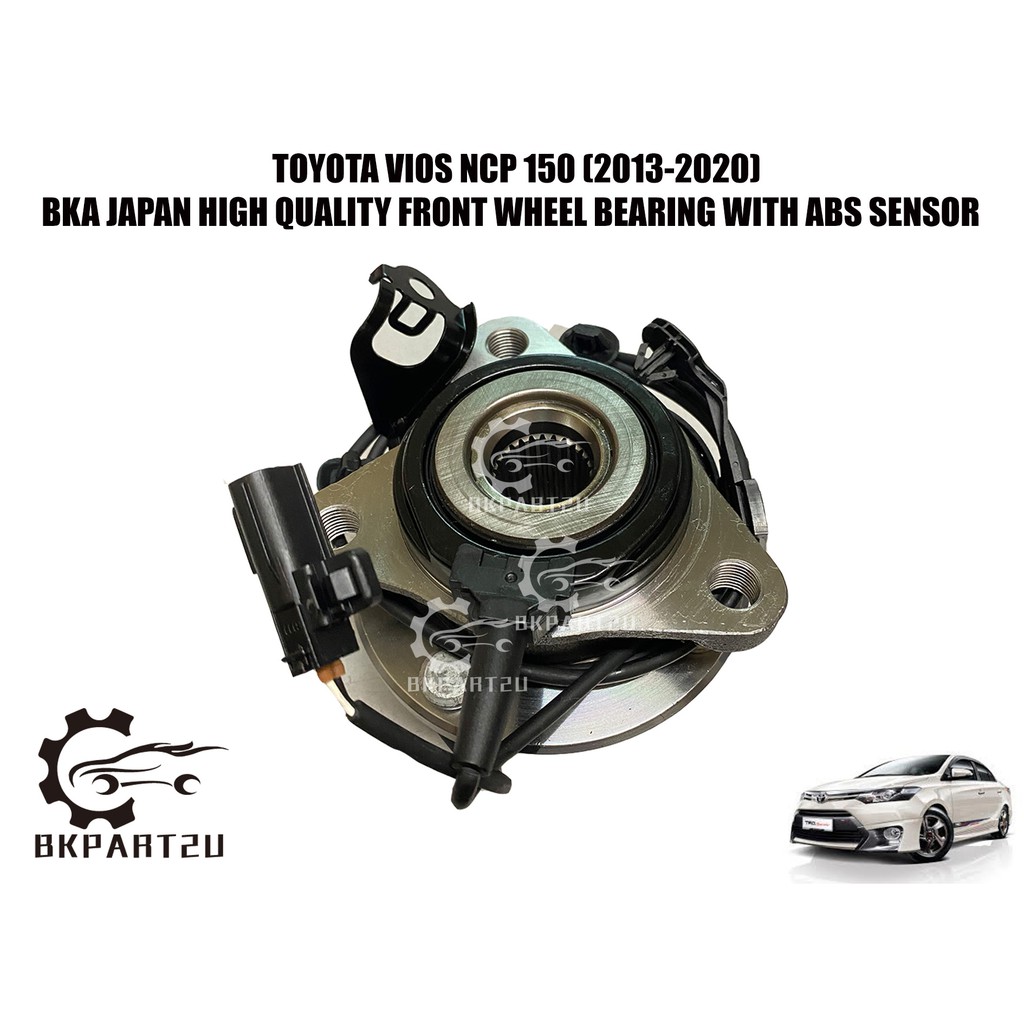 Toyota Vios Ncp 150 (2013-2020) Front Wheel With Abs Sensor Bearing ...