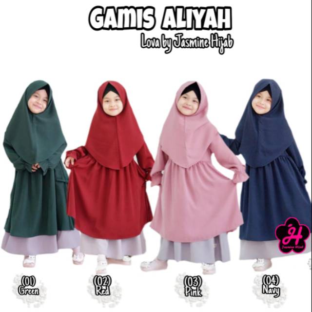 Aliya ORI ZEA Robe | Shopee Malaysia