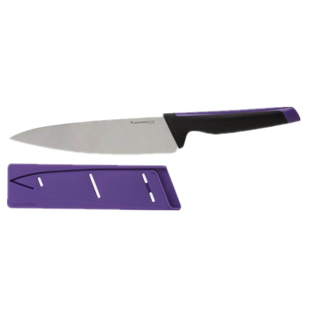 Tupperware U-Series Chef Knife LONG PURPLE (Pisau Memasak) | Shopee ...