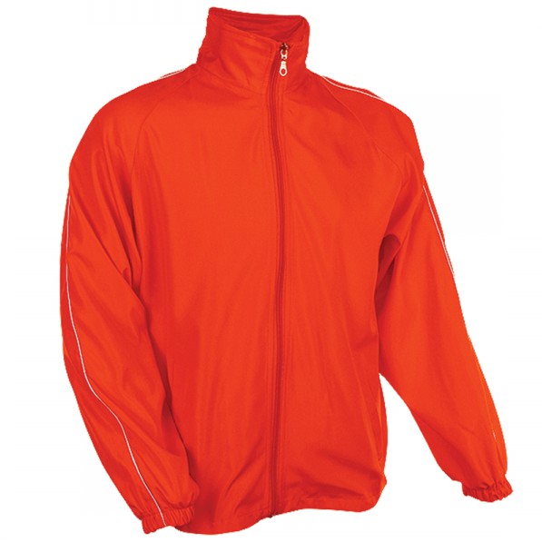 WB0607 ORANGE WINDBREAKER JACKET 100% POLYESTER WINDPROOF 125GSM UNISEX ...
