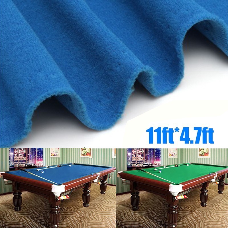 11X4.7FT Snooker Billiard Cloth Pool Eight Ball Billiard Pool Table ...